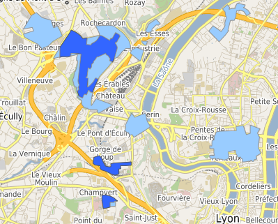 Population annuelle par communes de la Métropole de Lyon - DataGrandLyon