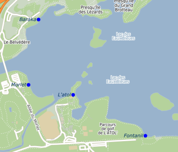 Plages surveillées du Grand Parc de Miribel-Jonage - DataGrandLyon