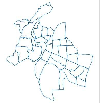Arrondissements de la commune de Lyon - DataGrandLyon