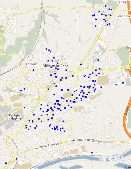 Population annuelle par communes de la Métropole de Lyon - DataGrandLyon