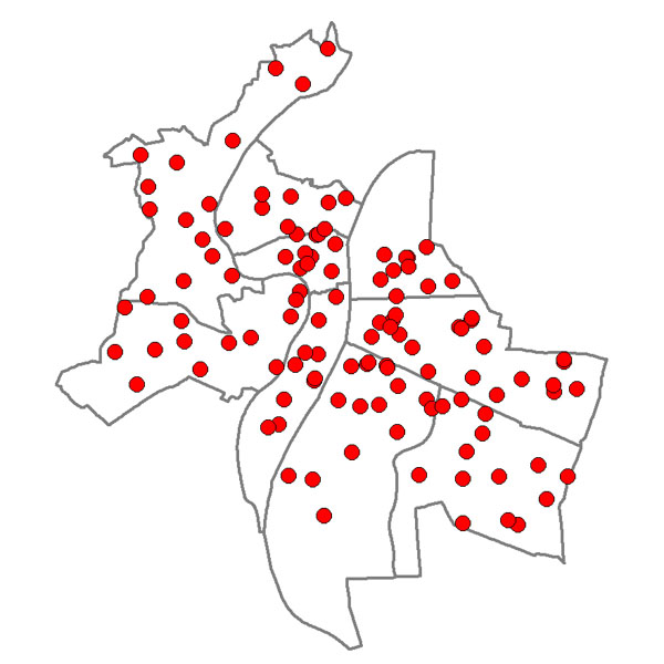 Population annuelle par communes de la Métropole de Lyon - DataGrandLyon