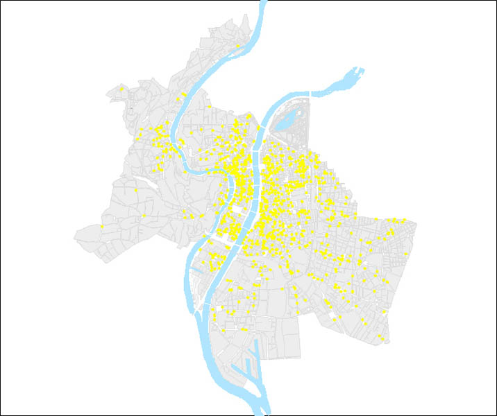 Population annuelle par communes de la Métropole de Lyon - DataGrandLyon