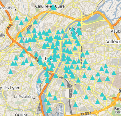 Population annuelle par communes de la Métropole de Lyon - DataGrandLyon